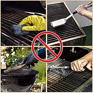 Armonik Grill Cleaning Brick - Bloque de limpieza de Piedra de pómez ecológica sin olor. para limpieza de parrillas, para eliminar el oxido y la grasa.