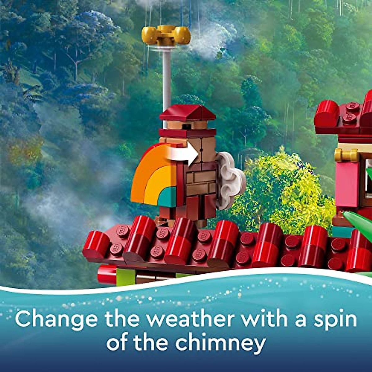 LEGO Disney The Madrigal House 43202 Building Toy, Dollhouse with Mini-Doll Figures, Disney’s Encanto Gifts for 6 Plus Year Old Kids, Girls & Boys