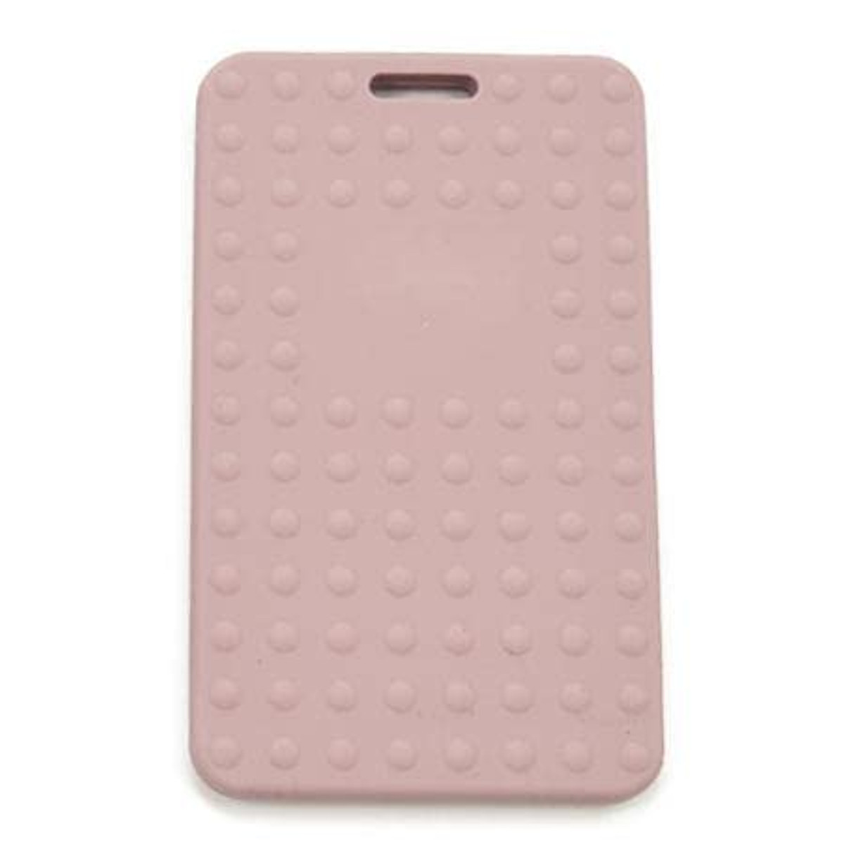 Soft Silicone Phone Shape Teether Boys Girls Baby Molar Teether Chew Toys, Teething Toy (Pink)