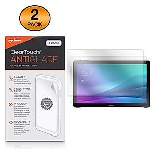 BoxWave Screen Protector Compatible with Samsung Galaxy View 18.4 (SM-T677) - ClearTouch Anti-Glare (2-Pack), Anti-Fingerprint Matte Film Skin