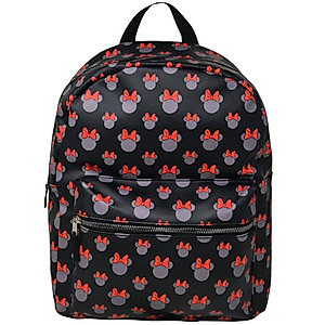 Disney Minnie Mouse 16" PU Leather Deluxe Backpack