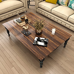 Stickyart 24"x160" Brown Wood Contact Paper Vintage Wood Grain Contact Paper Self Adhesive Kitchen Cabinet Contact Paper for Furniture Desk Removable Faux Wood Wallpaper Peel and Stick Farmhouse Style