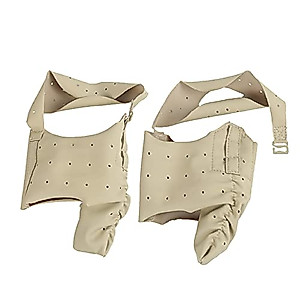 Healifty 3pcs Bunion Breathable Correction Valgus Unisex Day Feet Hallux Protector Toe Women -Size for S Socks Splint Separators Big Night Sleeves Men Thumb Care Beige