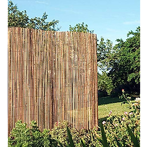 Bamboo Slat Fence, 5'H x 14'L
