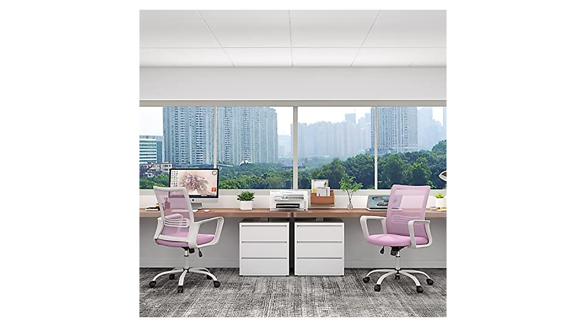 Ergonomic Office Chair with Lumbar Support for Comfort