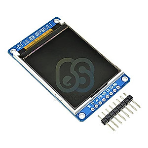 1.8 inch 128160 128x160 SPI Full Color TFT LCD Display Screen Module ST7735S 3.3V Replace OLED Power Supply for Arduino