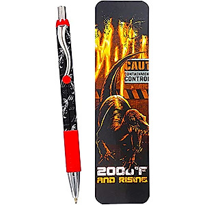 InkWorks Jurassic World Pen Set - 12 Deluxe Jurassic World Dinosaur Pens with Bookmarks and Stickers (Jurassic World School Supplies)