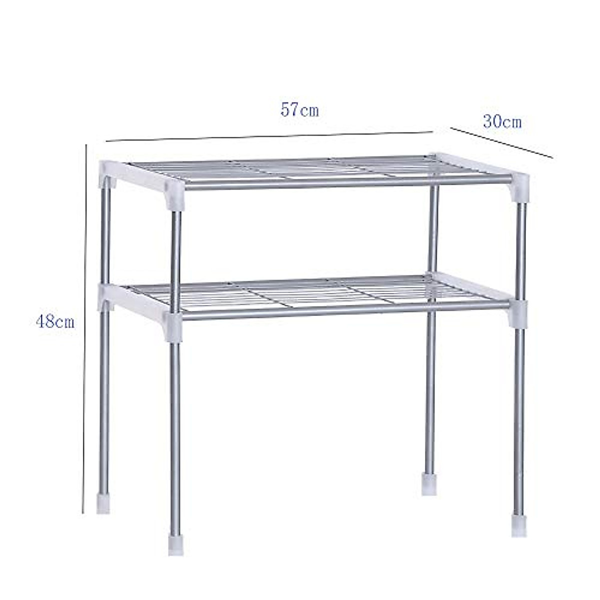 STRAW Kitchen Drain, Adjustable Detachable Shelf, Kitchen Cutlery Shelf, Storage Shelf, Bathroom