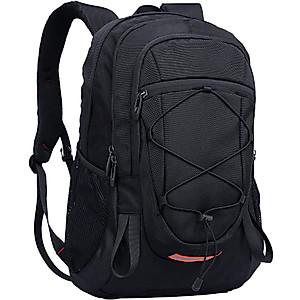 Lily Parker Waterproof Womens Mens 40l Hiking Rucksack Bag Large-Capacity Trekking Travel Backpack, Black