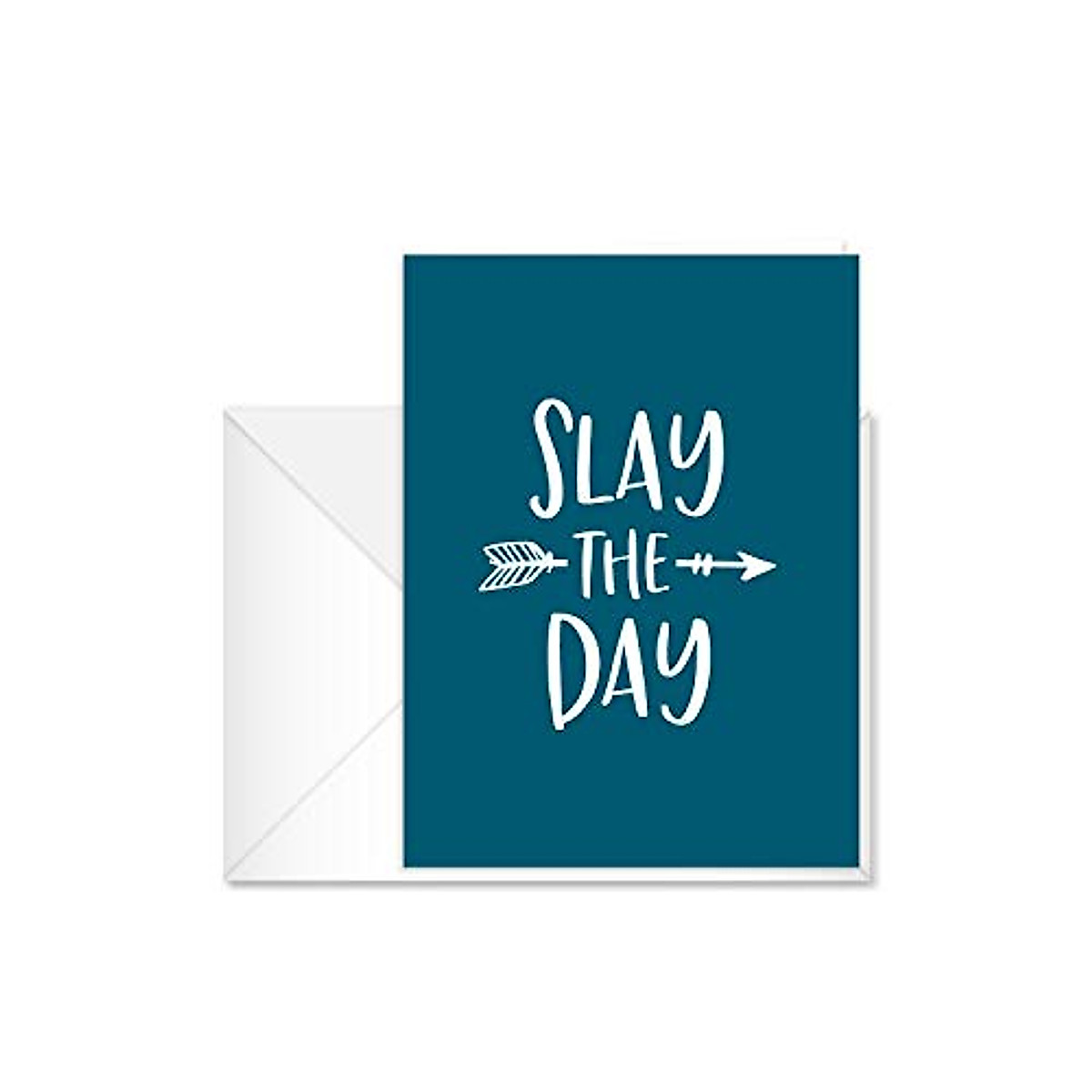 Canopy Street Female Empowerment Note Cards / 12 Everyday Feminist Boss Babe Encouragement Cards / 6 Feminine Positive Affirmation Designs / 4 5/8" x 6 1/4" Strong Women Friendship Greeting Cards