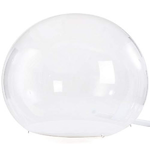 Bubble Tent Outdoor Party Wedding Inflatable Air Blower Bubble Tent Single Tunnel Luxury Dome Bubble Tent D Ring Secured Camping Gazebo 6.5Ft (Fully Transparent(Round))
