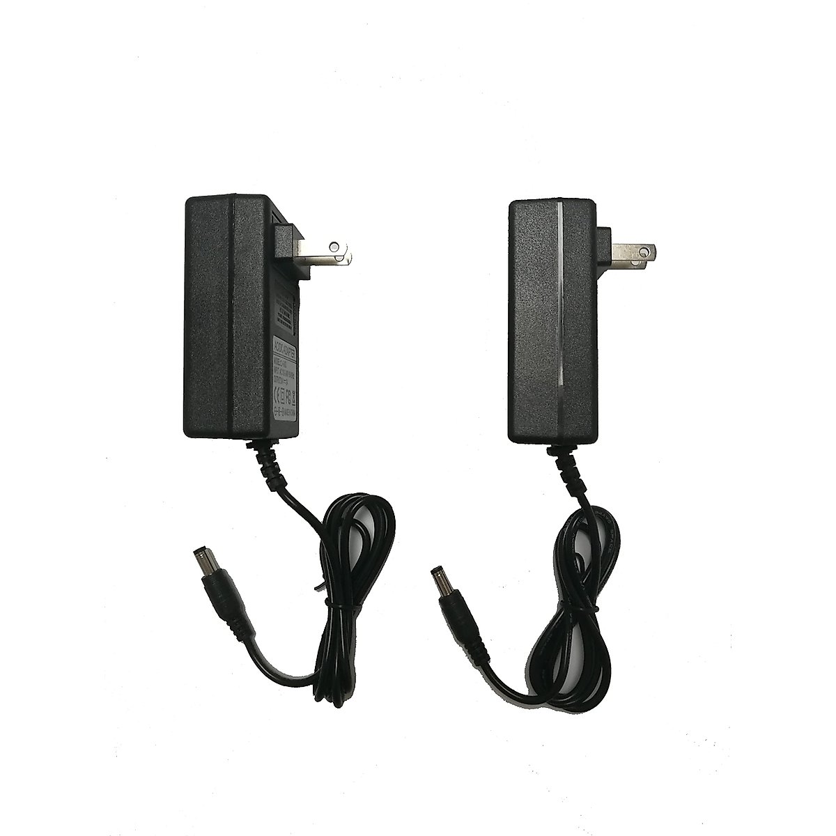 RedFringe 2 Pack 24V 2A 48W Power Supply Adapter,100-240V AC to DC 24Volt 2000Ma Converter Transformer with 5.5 x 2.5 mm DC Tip for 5050,3528 LED Strip 3D Printer CCTV Security System LCD Monitor.