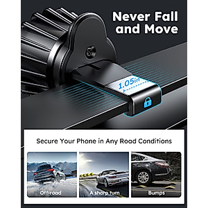 JOYROOM Wireless Car Charger Mount, Auto-Clamping 15W Max Qi Fast Charging Wireless Phone Charger for Car, Super Stable & Hands-Free Air Vent Car Phone Mount Charger for iPhone 15 14 13 12 11