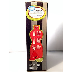 Great Value Sugar Free, Low Calorie ENERGY Watermelon Limeade Drink Mix (Pack of 6)