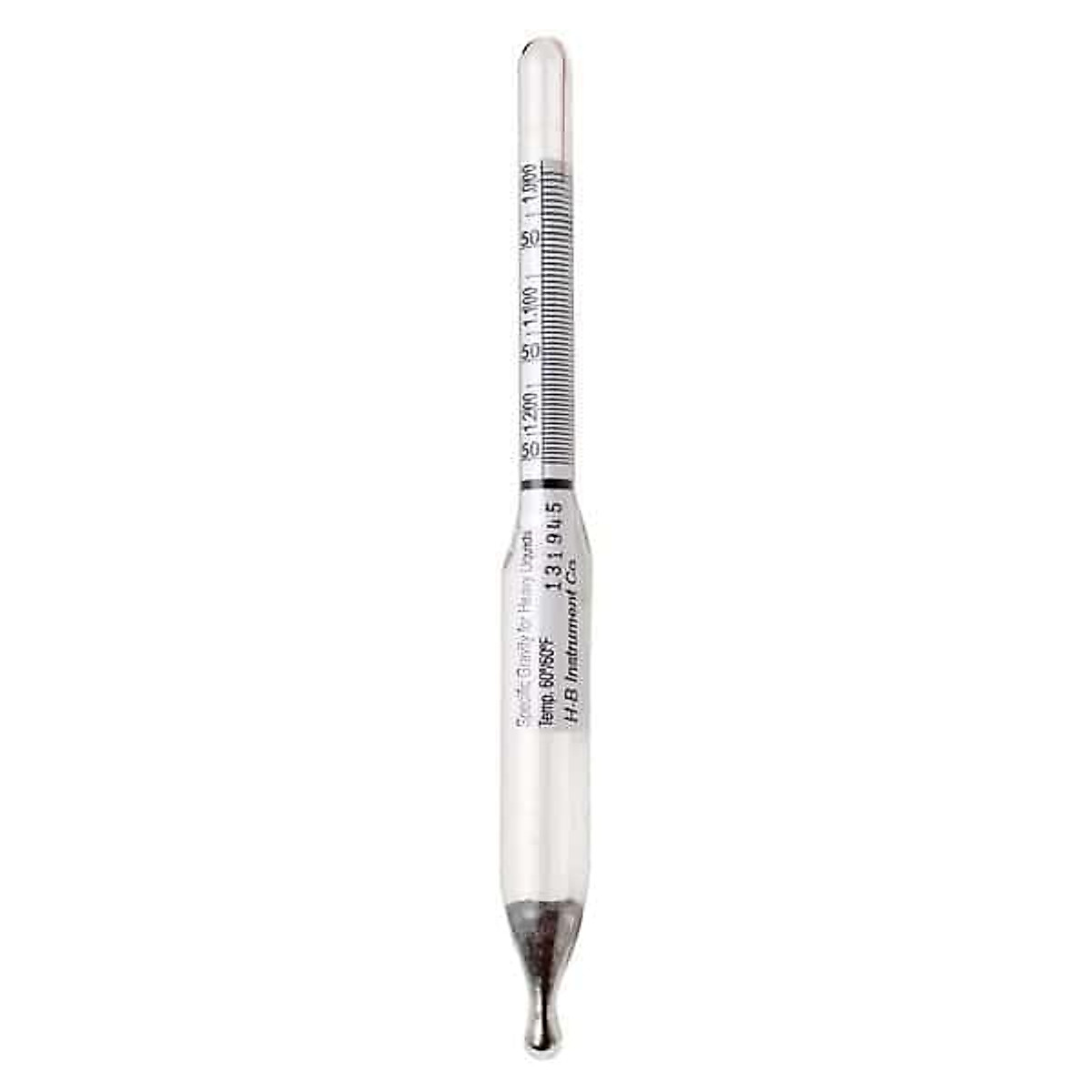 Cole-Parmer 1.000/1.250 Specific Gravity Hydrometer for Liquids Heavier Than Water