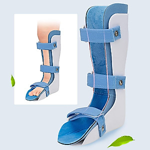 UZIAH Kids Drop Foot Splint Othopedic Ankle, Foot Brace Night Splint Support ​For Ankle Sprain Fracture Fixation Brace for Varus Correction Foot Support,Right,S