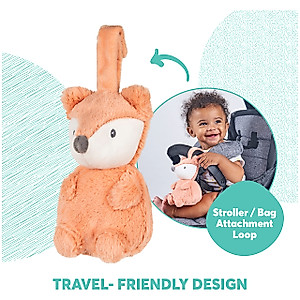 GUND Baby Lil’ Luvs Tuck-Away Lovey, Emory Fox, Ultra Soft Animal Plush Toy with Built-in Baby Blanket for Babies and Newborns