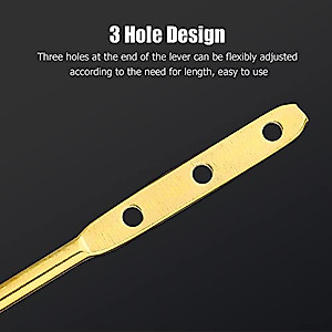 TOTO Toilet Handle Replacement Parts Kit, Universal TOTO THU068#CP Trip Lvr for St743S Side Mount Toilet Flush Tank Lever Handle for TOTO Kohler Toilet Tank, 1-Pack Copper Lever