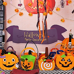 X-CHENG Halloween Pumpkin String Lights, LED Pumpkin Lights-20 LED 10 FT Battery Operated String Lights,2 Modes Steady/Flickering Lights for Outdoor Indoor Halloween Party Decorations