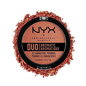 NYX PROFESSIONAL MAKEUP Duo Chromatic Illuminating Powder, Synthetica