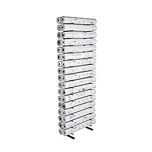 FixtureDisplays® Black Metal Blueprint Display 21X10X84" 16 Level Design Scroll Storage organizatoin Vertical 10055-NF