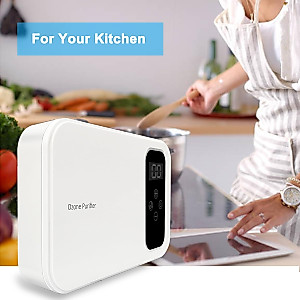 WSTA Portable Ozone Machine Generator,800mg/h Multipurpose Ozone Machine for Air,Water,Food,Home,Office,Hunting (White)