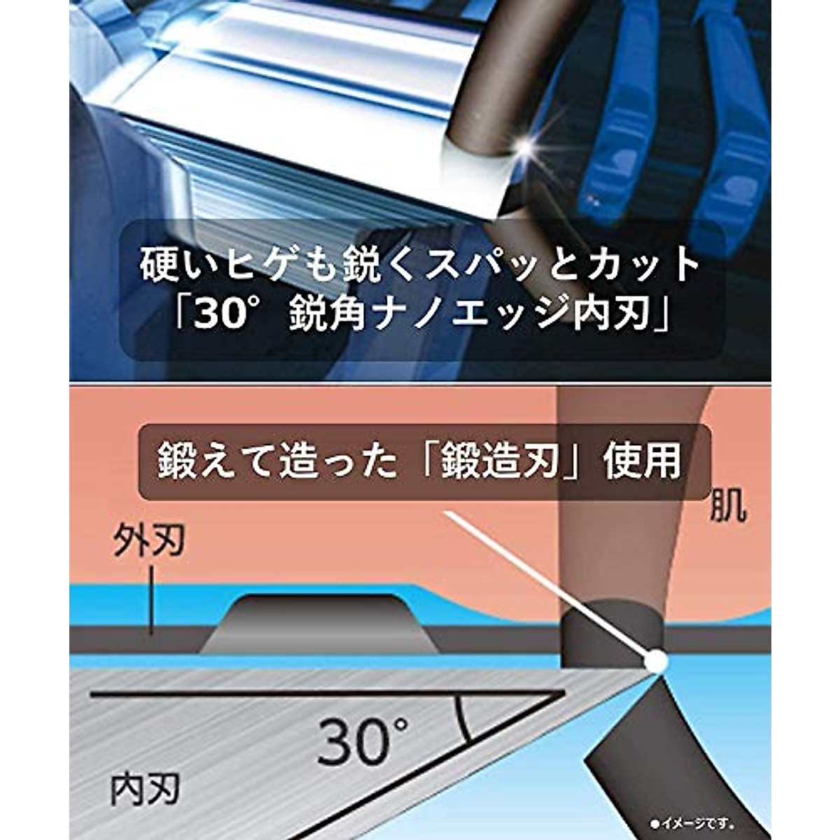 Panasonic konpakutoramudassyu Men's Shaver 5 2-Blade ES – cv70