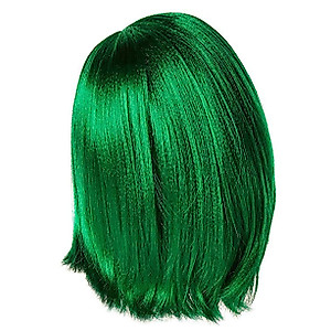 Disgust Inside Out Color Hunter - Enigma Wigs Women's Gust Emotion Personality Bundle with Wig Cap, MaxWigs Costume Wig Care Guide