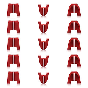 LEDBarz 42-38-0017 No-Mar Pad Kit(Set of 15) for Nailer Tip Of Milwaukee M18 2746-00 Nose cushion no mar tip Nailer,Finish Nailer,Nail Gun