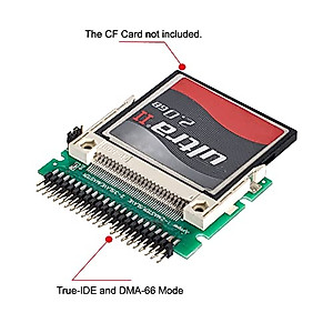 chenyang CF Compact Flash Merory Card to 2.5" 44Pin IDE Hard Disk Drive HDD SSD Adapter for Laptop