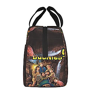 Goonies Never Say Die Insulated Lunch Bag Reusable Lunch Box For Office Work Lunch Tote Bag