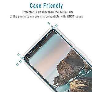 HPTech 2-Pack Tempered Glass For Google Pixel 2 XL Screen Protector, Easy to Install, Bubble Free, 9H Hardness