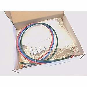 Universal Ionizer Faucet for Under Sink Installation - Brushed Nickel Finish with Installation Kit (Kit B - 3/8" Line Size, 1/4" Ionizer Fitting Size)