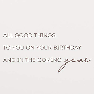 Papyrus Birthday Card (Good Things)