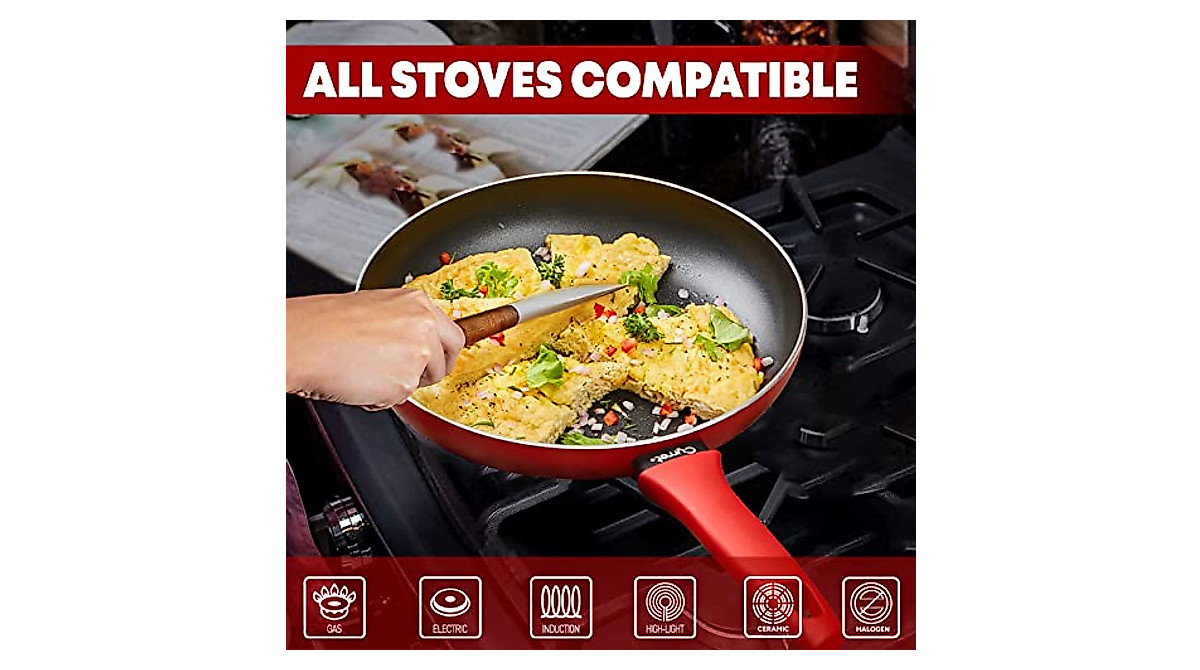 Cyrret 10-Inch Nonstick Frying Pan - Healthy Cooking