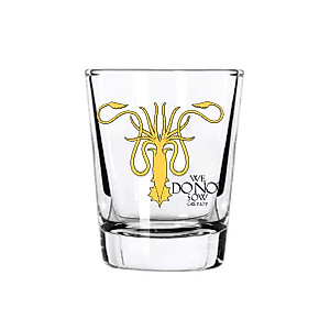 Game of Thrones Shot Glasses 4-Pack (Stark, Targaryen, Lannister, Greyjoy)