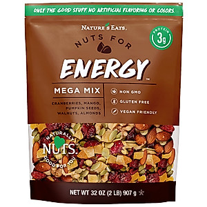 Nature's Eats Energy, Mega Mix, 32 Oz
