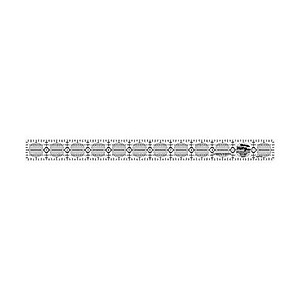 Creative Grids Ruler 1 Inch by 12 Inch