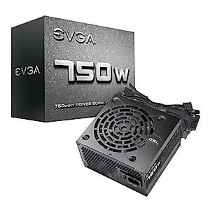 EVGA 750 N1, 750W, 2 Year Warranty, Power Supply 100-N1-0750-L1