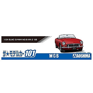 Aoshima BLMC G/HM4 MG-B MK-2 ’68 1:24 Scale Model Kit