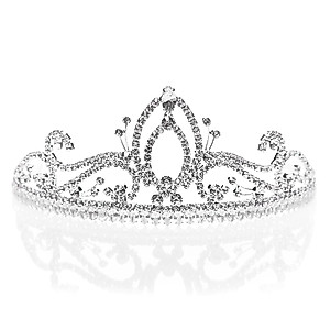 Anderson's Gianna and Serenity 4-piece Crystal Tiara Set, Prom Tiaras, Wedding Tiaras, Pageant Tiaras, For Prom, Homecoming, Pageant, Wedding, School Dance, Award, Costume, Party, Event