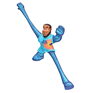 Moose Toys Heroes of Goo JIT Zu – Space Jam: A New Legacy - 5" Stretchy Goo Filled Action Figure - Lebron James (Power Up)