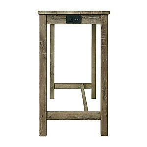 CAMBRIDGE Wyeth Dining 4-Piece Bar Set with Table and 3 Stools, Natural Rustic