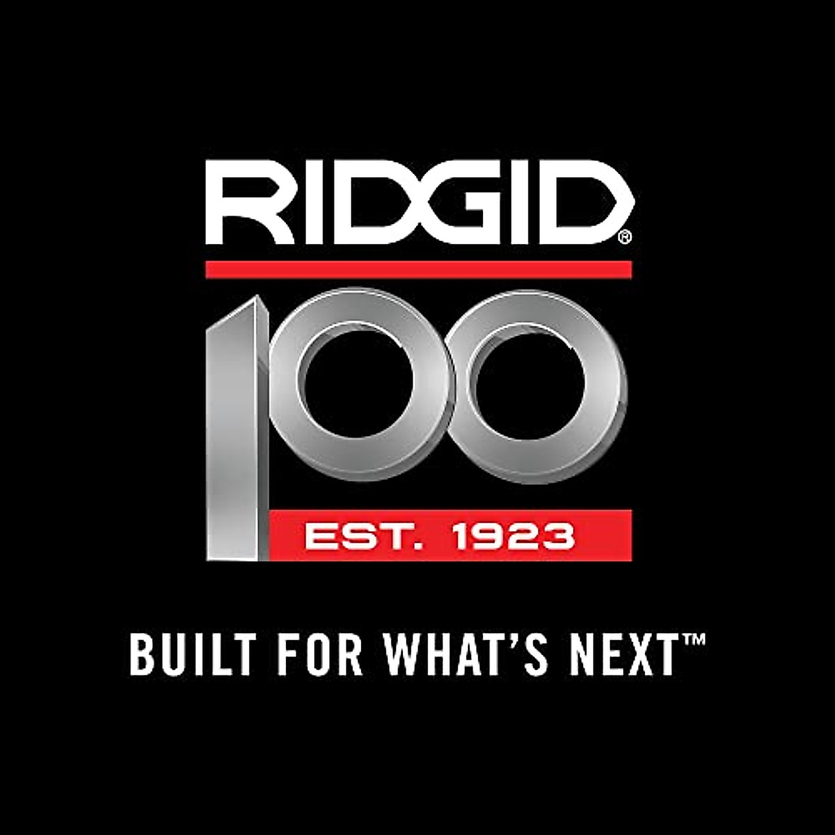 RIDGID 44918 Model 600-I Hand-Held Power Drive Kit, Pipe Threading Machine and 1/2-Inch to 1-1/4-Inch 11-R NPT Pipe Threading Die Heads with Carrying Case for Threading Pipe