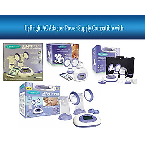 UpBright 9V AC/DC Adapter Compatible with Lansinoh Momma SmartPump 2.0 Affinity Pro Signature Pro Double Electric Breast Smart Pump 53250 53015 52015 BPM010S09B02 9VDC 1.1A +9 V Power Supply Charger
