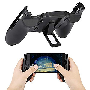 nwejron Gamepad, Stretch Handle Portable 3 in 1 Phone Gamepad Universal for Touch Screen Smartphones for 4.5-6.5 inch