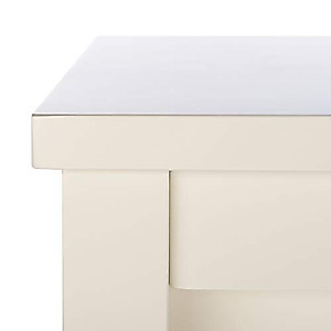 Safavieh Home Collection Aero White 36-inch Rectangle Storage Counter Dining Table DTB9218A