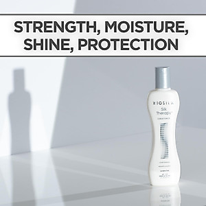 Biosilk Silk Therapy Conditioner, Moisturizes & Conditions Hair For Incredible Shine, Sulfate, Paraben, & Cruelty-Free, 7 Oz