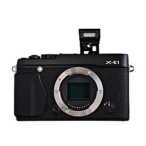 Fujifilm X-E1 16.3 MP Compact System Digital Camera with 2.8-Inch LCD - Body Only (Black)