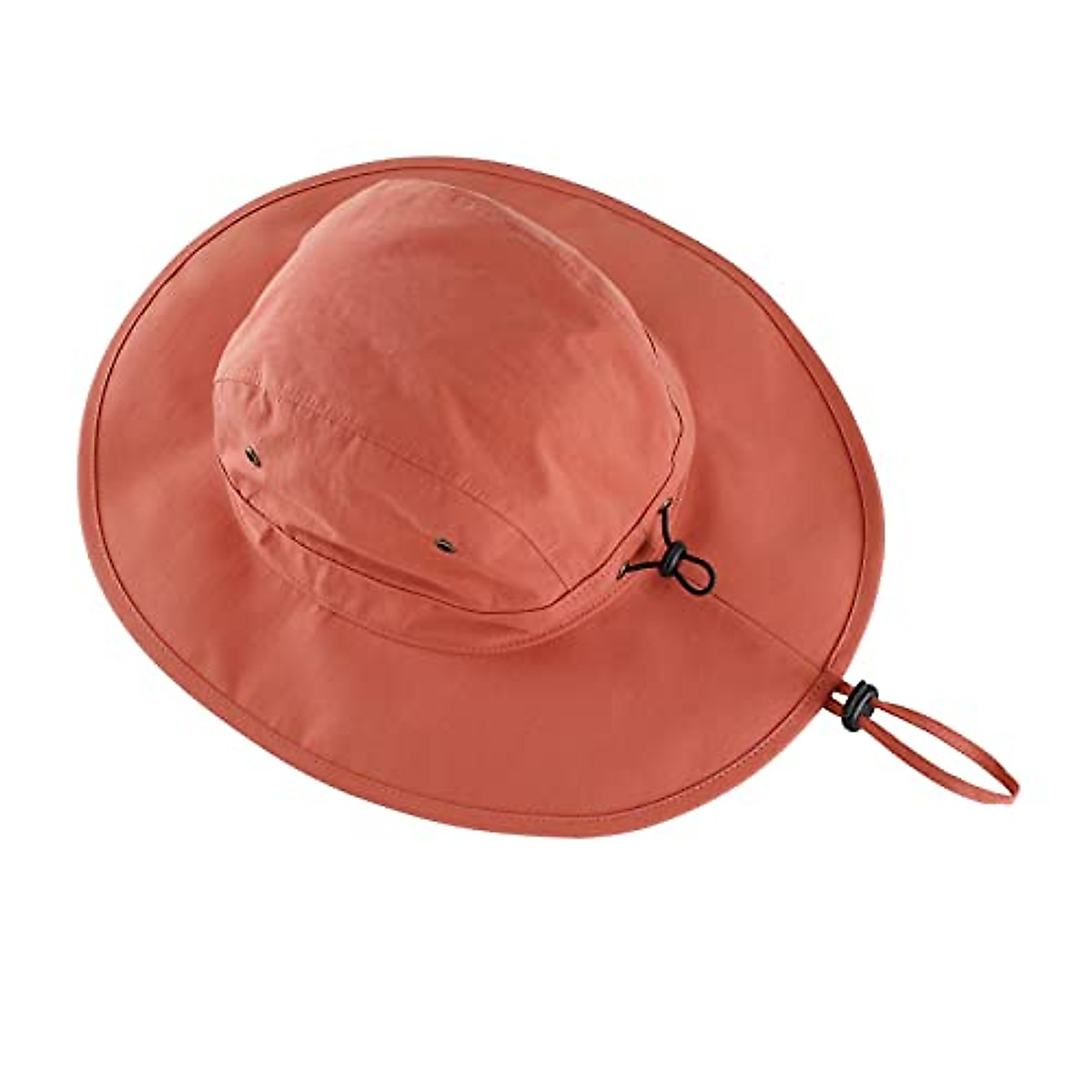 Home Prefer Summer UPF 50+ Men's Sun Hat Wide Brim Fishing Hat Womens Bucket Safari Hat (Burnt Orange)